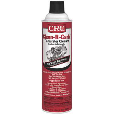 926859-4 CRC Carburetor Cleaner;Aerosol Can;20 oz.;Flammable;Non ...