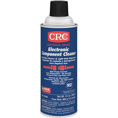 922546-6 CRC Electronics Cleaner, 13 oz. Aerosol Can, Unscented Liquid ...