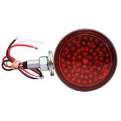 84696 Betts Stop/Turn/Tail Lamp with Aluminum Body, LED, Red Round ...