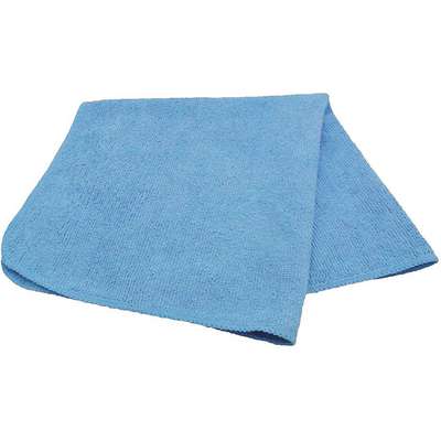 916630-7 Microfiber Cloth: Microfiber, New, Blue, 16 in x 16 in, 260 g ...