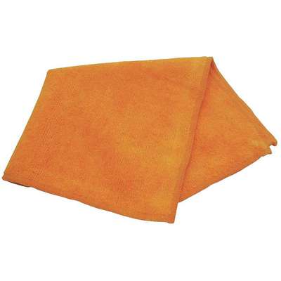924960-5 Medium Duty, Microfiber Cloth, Orange, 12" x 12", PK 12 ...