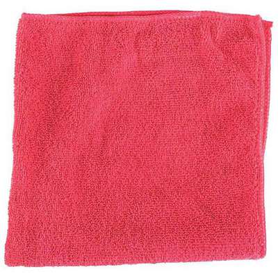 916630-9 Tough Guy Microfiber Cloth: Microfiber, New, Red, 16 in x 16 ...