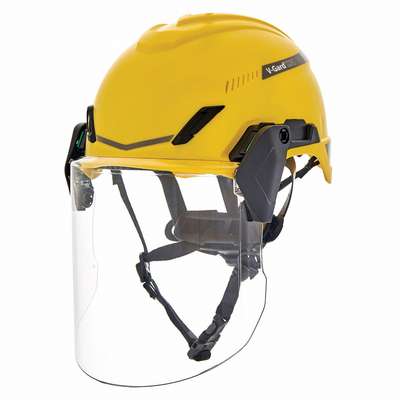 934681-4 V-Gard Face Shield Visor: Clear, Anti-Fog /Anti-Scratch ...