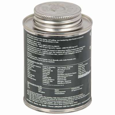 932620-3 Jomar Valve - The Green Stuff 8 oz Can General Purpose Thread ...