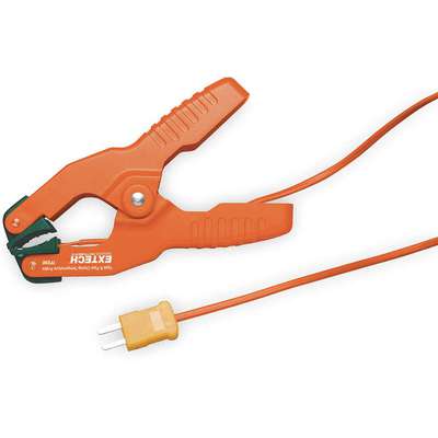 EXTECH TP200 Type K Mini K Thermocouple Pipe Clamp Temperature Probe ...