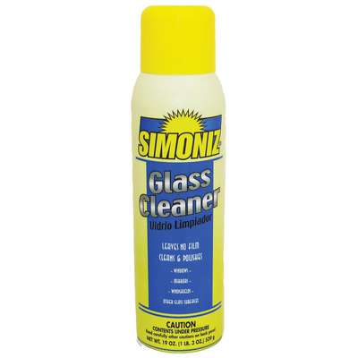 9330 Simoniz Glass Cleaner, 19 oz. Aerosol Can | Imperial Supplies