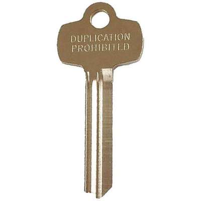 927309-3 Best Key Blank, For Use With Stanley Cores, AG, Brass, KS208 ...