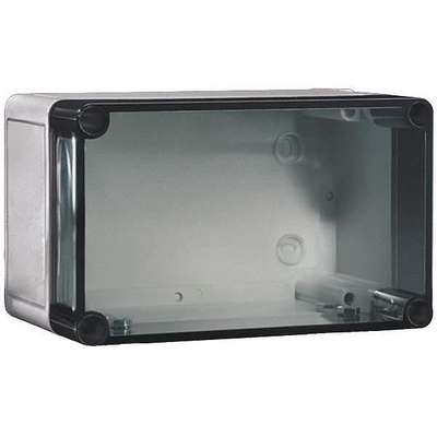 925973-3 Rittal 7"H x 7"W x 4"D Non-Metallic Enclosure, Light Gray ...