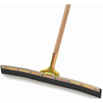 925967-8 Rubbermaid 24"W Curved Rubber Floor Squeegee With Handle ...