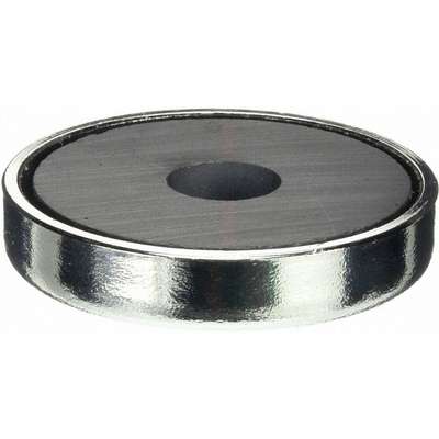 924424-2 Encased Round Base Magnet, 16 lb. Max. Pull, 0.283" Thickness ...