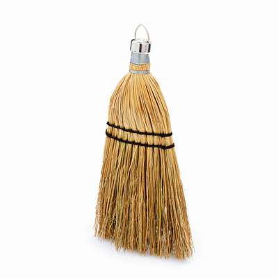 940490-3 Rubbermaid Corn Broom: 8 in Sweep Face, Stiff, Natural, Yellow ...