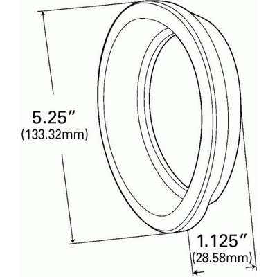 83998 Grote 91740 Open Back, 4 in. Round Grommet | Imperial Supplies