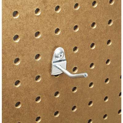 929097-5 Durahook Steel Single Rod Pegboard Hook, Screw In Mounting ...