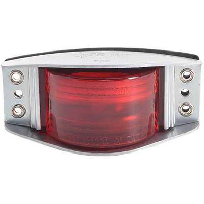 84078 Grote Clearance Marker Lamp, Incandescent, Red Rectangular, 12 V ...