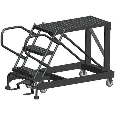 920675-1 Ballymore Rolling Work Platform, Steel, Single Access Platform ...