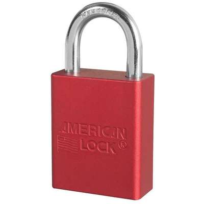 38062 Safety Padlock Red American Lock S1105 | Imperial Supplies