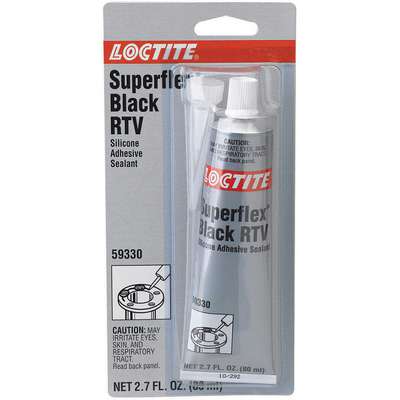 914277-6 Loctite RTV Silicone Sealant: -65 to 450DF Temp. Range, 24 hr ...
