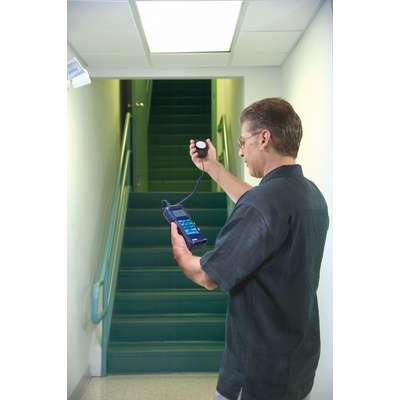 Extech 407026 Light Meter: Fluorescent/Mercury/Sodium/Tungsten/Daylight ...