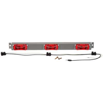 84530 Truck-Lite Identification Bar, 15 Series, LED, Rectangular, Red ...