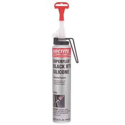 912209-5 Loctite RTV Silicone Sealant: -65 to 450DF Temp. Range, 24 hr ...