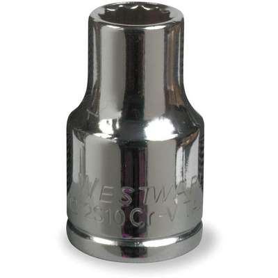 930121-8 Westward Socket, 1/4" Drive Size, 9/32" Socket Size, 12-Point ...
