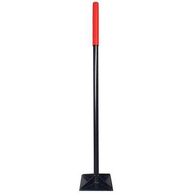 911456-6 True Temper Dirt Tamper; 42" Straight Wood Handle, 8" x 8 ...