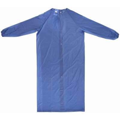 924925-8 Condor Disposable Sleeve Apron, Blue, 58" Length, 55" Width ...