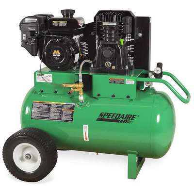 940334-4 Portable Gas Air Compressor: 1 Stage, 7 hp Engine, Mi-T-M, 13. ...