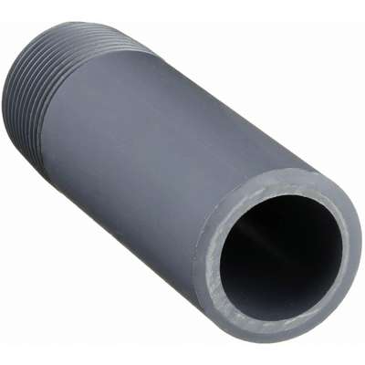 Nipple, Threaded On One End, Pipe Nipple, Pipe Schedule 80, Pipe Size ...
