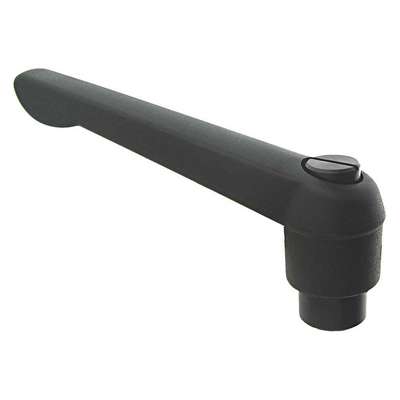 935257-6 Adjustable Handle, Internal Threads, Teardrop, Black, Zinc ...