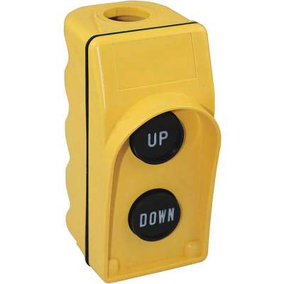 913943-7 Dayton 2-Button Up/Down Pendant Push Button Station, 2NO, NEMA Rating 1, 3, 3R, 4, 4X ...