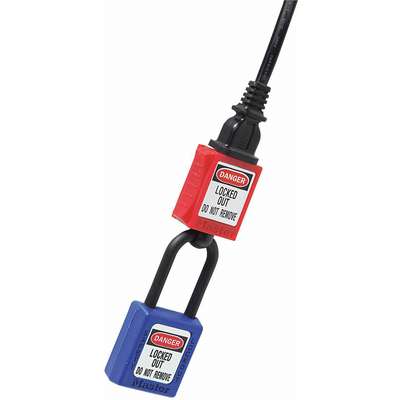 929486-5 Master Lock Plug Lockout, Plastic, 110/220 Voltage, No Cord ...