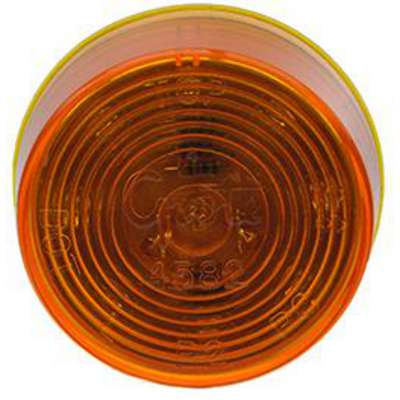 84394 Grote 2" Clearance Marker Lamp, LED, Amber Round, 9 Diode, 12 V ...