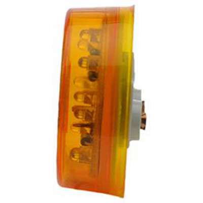 84394 Grote 2" Clearance Marker Lamp, LED, Amber Round, 9 Diode, 12 V ...