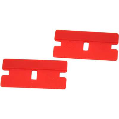 7015 Shark Industries Ltd Razor Blade, Reversible, Plastic, Red ...