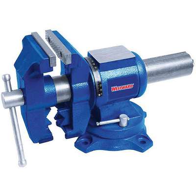 916222-1 Westward Standard Duty Multi-Jaw Rotating Vise, 5" Jaw Width ...