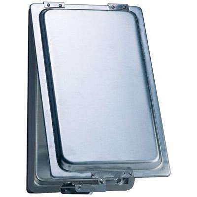 24436 Aluminum Manifest Box 8 X 13 X 1.5 | Imperial Supplies