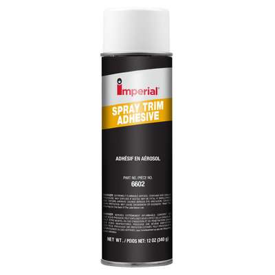 6602 Imperial Spray Trim Adhesive-12 OZ | Imperial Supplies