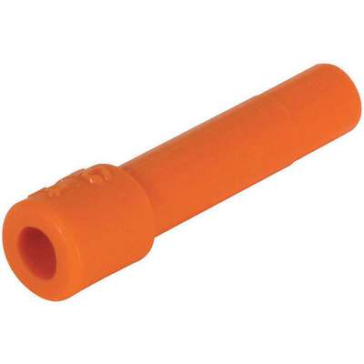 922402-2 Plug: PBT, Tube Stem, For 1/4 in Tube OD, Orange, 35 mm ...