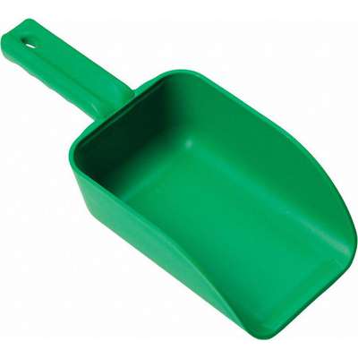 912909-9 Remco Small Hand Scoop: Green, 32 oz. Capacity, 11 1/2 in ...