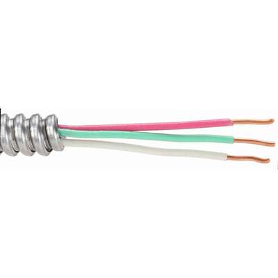 937779-9 Metal Clad Armored Cable, MC, 12 AWG, 250 ft., Number of ...