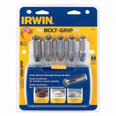 910766-1 Screw Extractor Set, Extractor Type Reverse Spiral Flute Deep ...