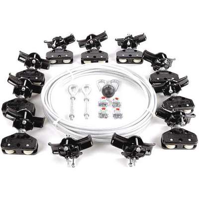 926388-6 Dayton Festoon System Kit: 60 Overall Lg (Ft.), 3.69 ft ...