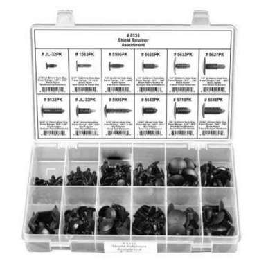 1514 Black Nylon Shield Retainer Assortment | Imperial Supplies