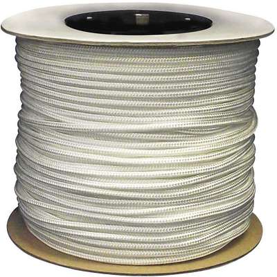 932711-6 Rope: 3/16 in Rope Dia, White, 1,000 ft Rope Lg, 79 lb Working ...