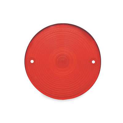 934943 Grote 91482 4 in. Round Stop Tail Turn Replacement Lens; Red ...