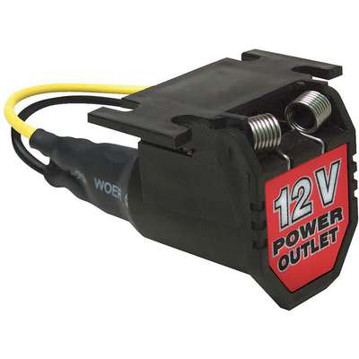 916622-2 Auxiliary Power Outlet: Clip-On, 12V, 12 VDC | Imperial Supplies