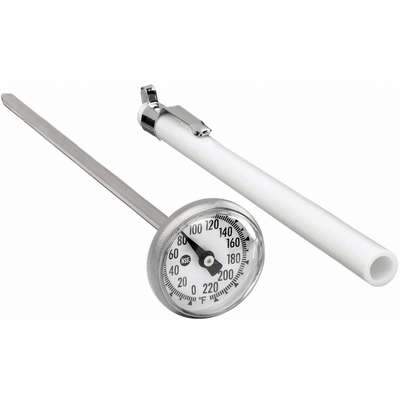 Thermco YP220FNSF Dial Pocket Thermometer, Temp. Range (F) 0 to 220F ...