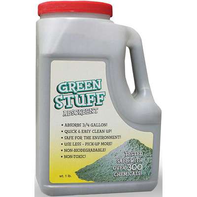 5486 Green Stuff 1 lb. Bottle, Fine-Celled Thermoset Loose Absorbent ...