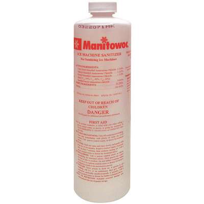 912900-5 Manitowoc Ice Machine Sanitizer, Nickel Safe No, 16 oz ...